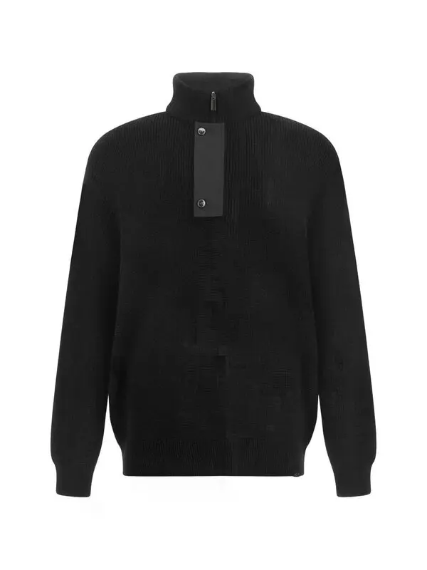 Paul & Shark Typhoon® Half-zip Sweater - Black