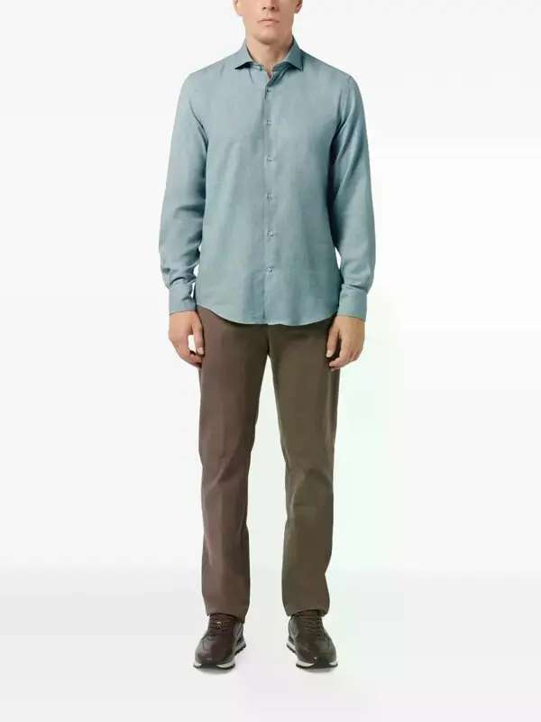 Paul & Shark Mélange Long-sleeved Shirt