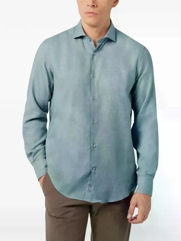 Paul & Shark Mélange Long-sleeved Shirt