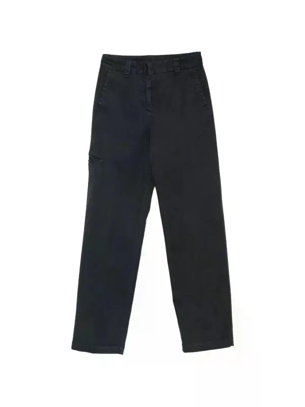Aspesi Straight-leg Chino Trousers - Blue