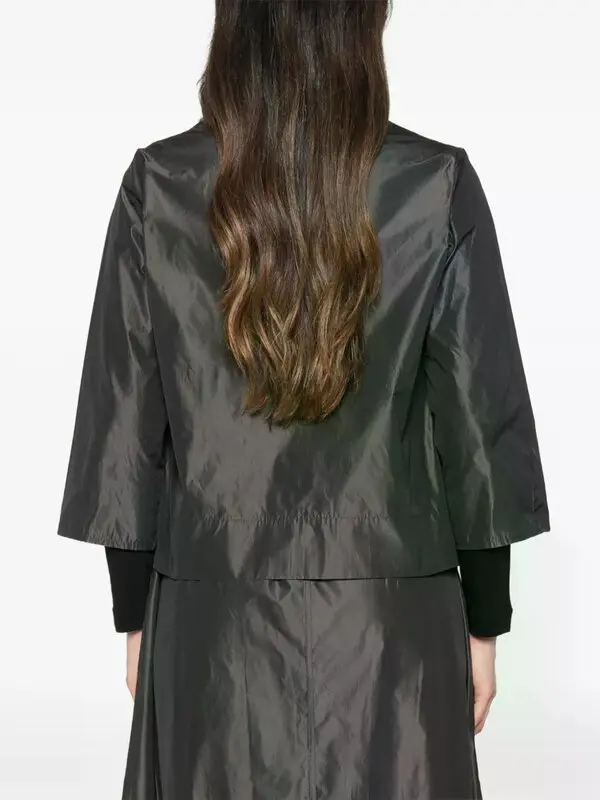 WHYCI High-neck Three-quarter-sleeve Jacket