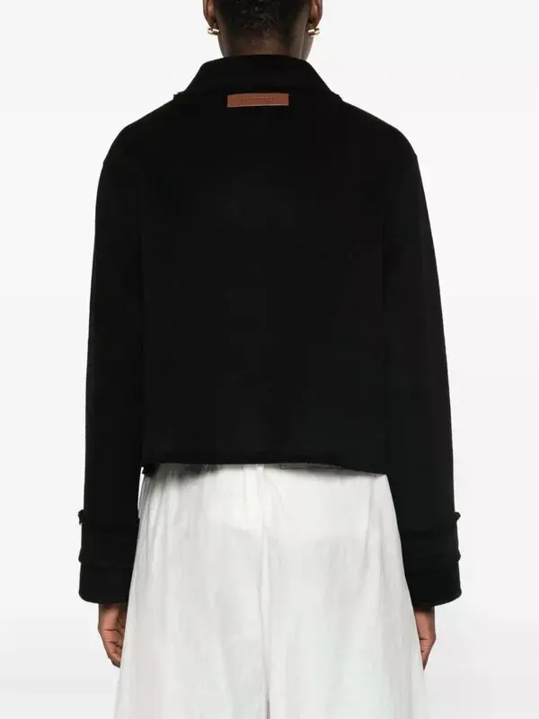 LOU ANDREA Button-up Cropped Jacket