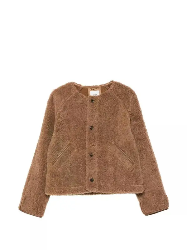 FIVE JEANS Mattea Teddy-texture Jacket