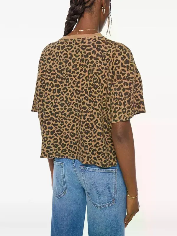 MOTHER The Ss Boxy Ringer T-shirt