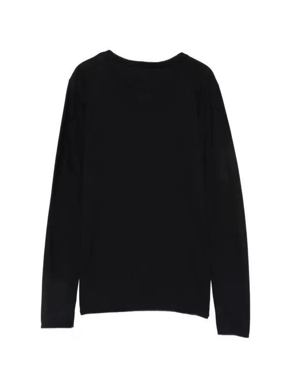 PRIVATE 0204 Fine Knit Long-sleeve Top