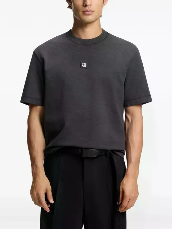 Hugo Dilanso Logo-patch T-shirt