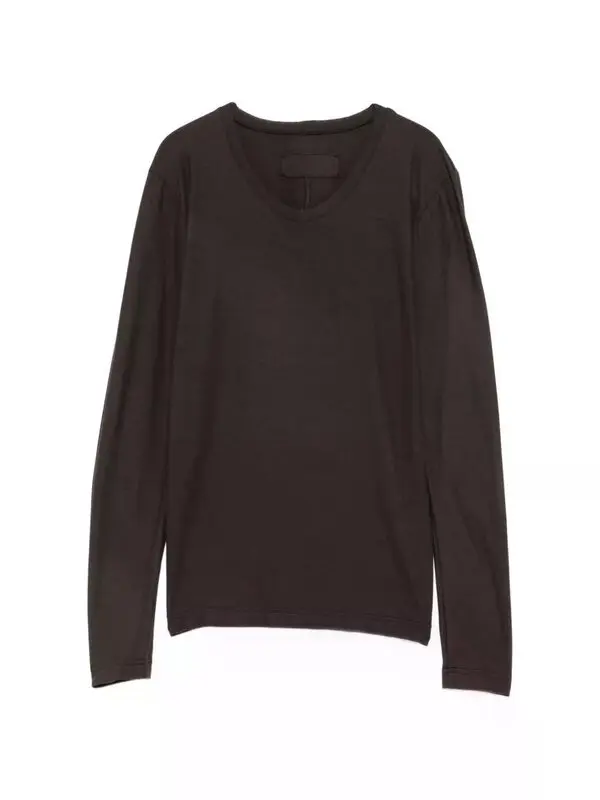 PRIVATE 0204 Long-sleeve Crew Neck Top