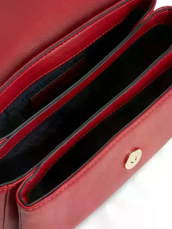 Tommy Hilfiger Libre Logo-plaque Pebbled Shoulder Bag