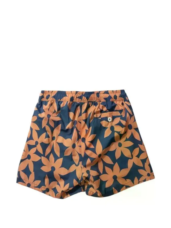 DEAN EDMONDS Floral-print Swim Shorts