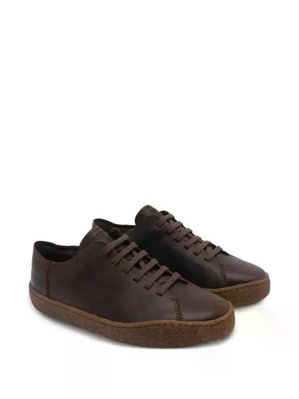 Camper Peu Terreno Leather Lace-up Low-top Sneakers