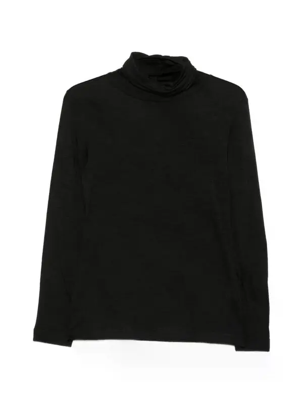 WHYCI Roll-neck Long-sleeve T-shirt