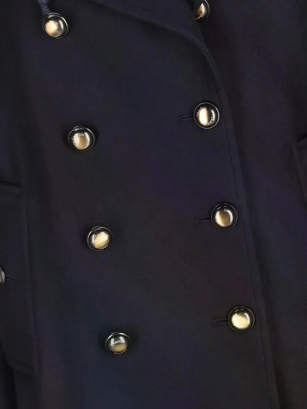 CAMPLIN Double-breasted Notched-lapel Coat