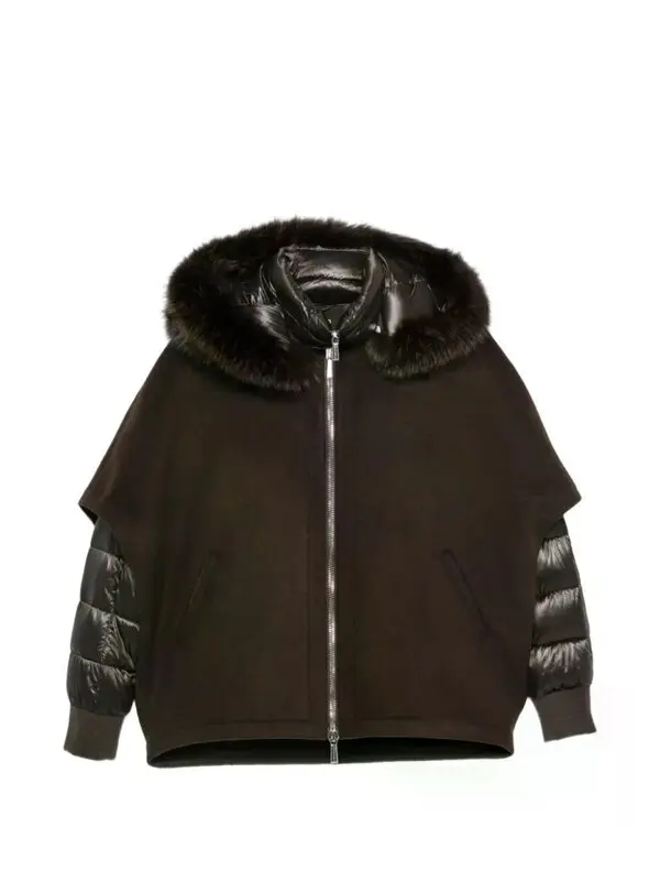 MOORER Pegaso Fur-trim Jacket