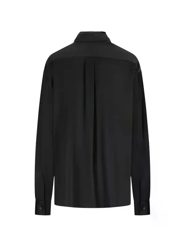 DARKPARK Meg Detachable-foulard Shirt - Black