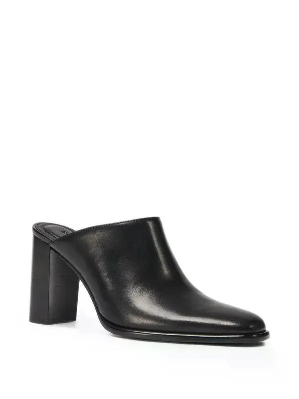 Simkhai Carolyn Leather Mules