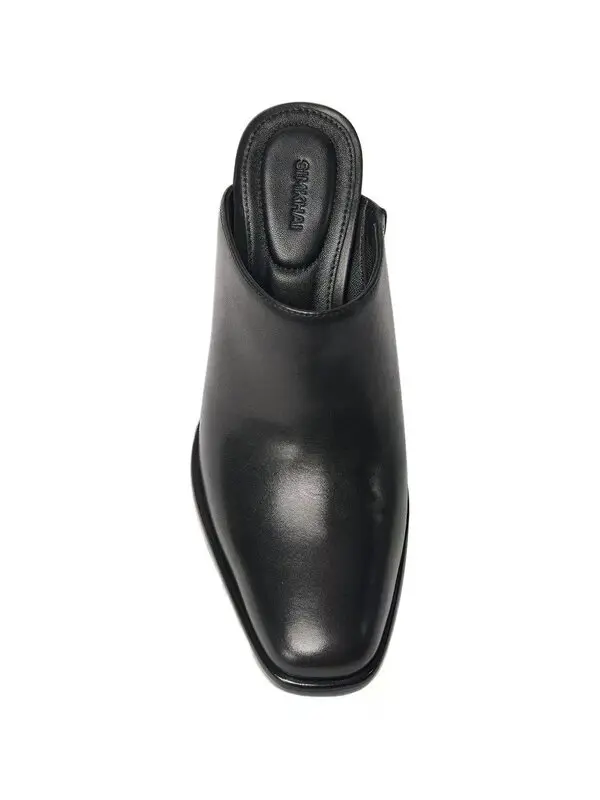 Simkhai Carolyn Leather Mules