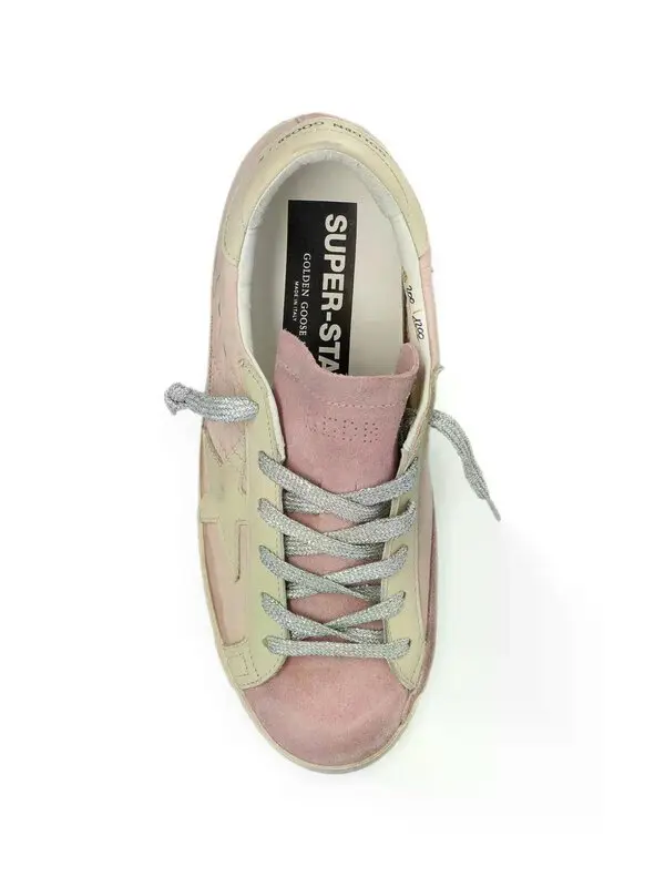 GOLDEN GOOSE Super-star Distressed Sneakers