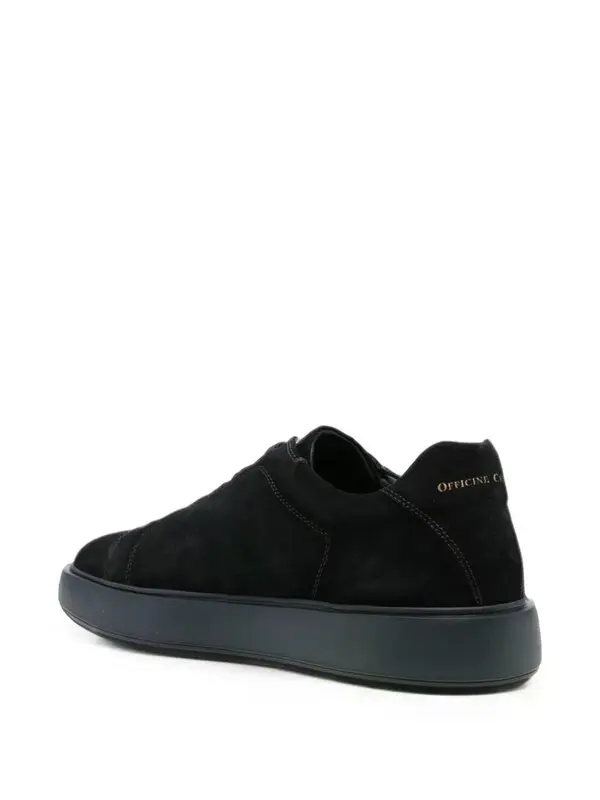 Officine Creative Slouche Suede Low-top Sneakers