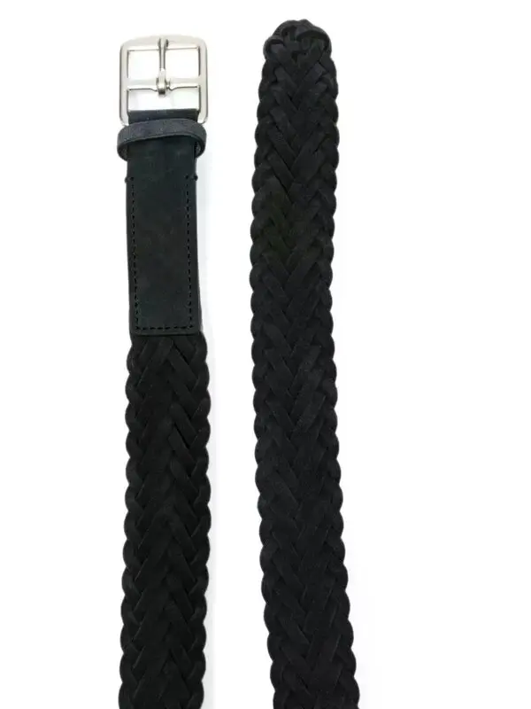 Officine Creative Braided Suede Belt