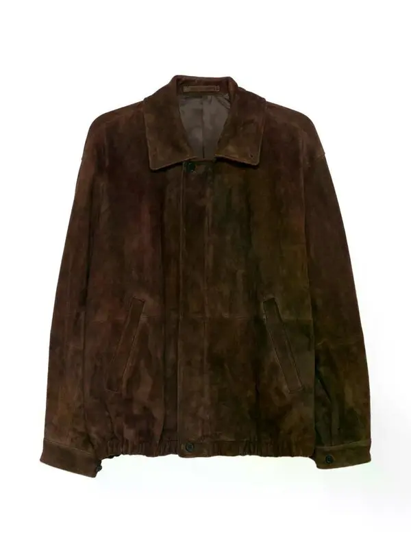 SSSTEIN Suede Jacket - Brown