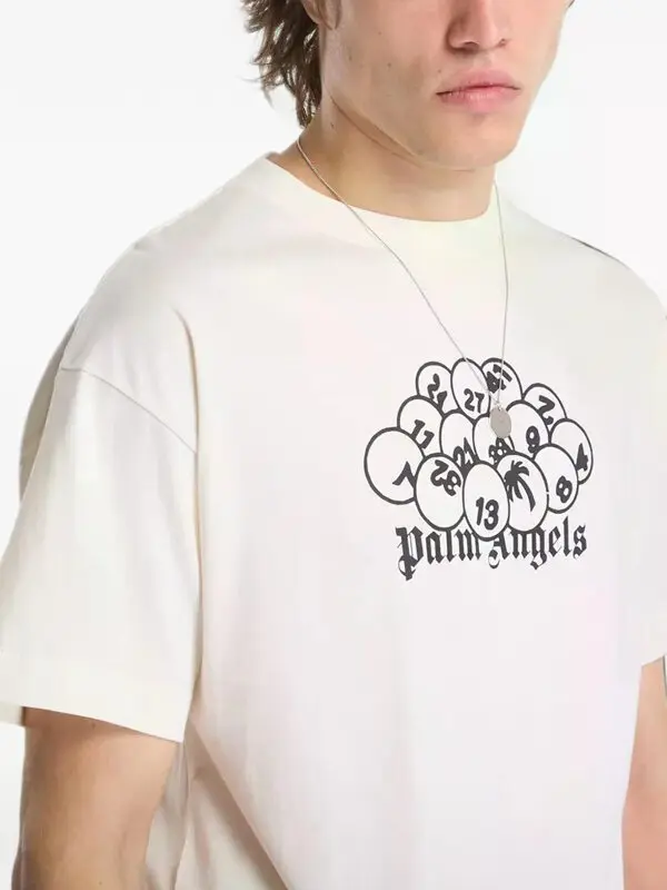 Palm Angels Pa Pool Graphic-print T-shirt