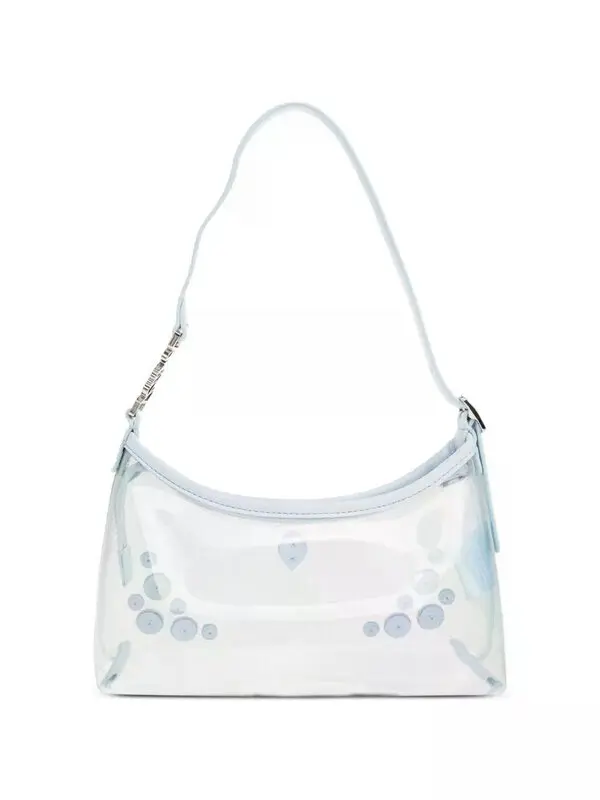 Kurt Geiger Kurt Crystal-embellished Shoulder Bag - White