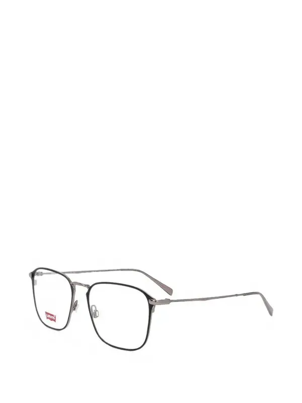 LEVI'S Matte-finish Geometric-frame Glasses