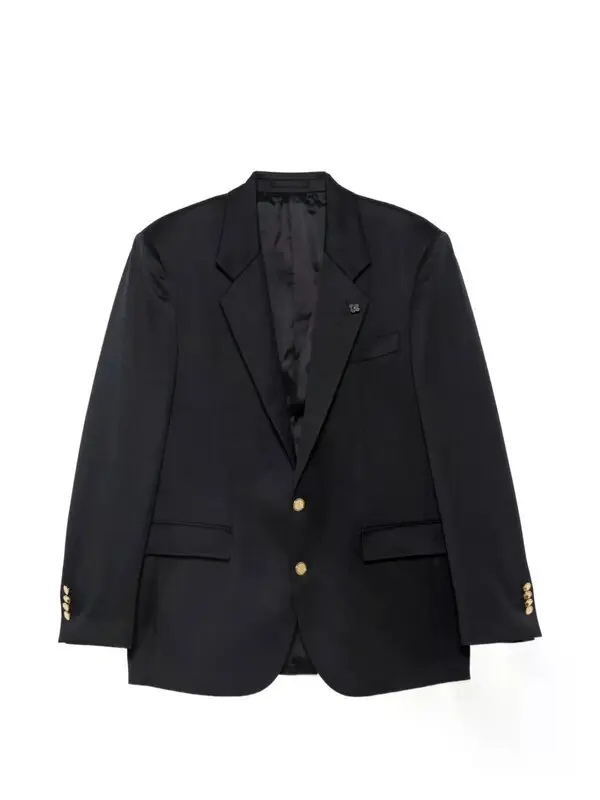LARDINI Peak-lapels Button-up Jacket