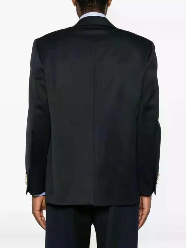 LARDINI Peak-lapels Button-up Jacket