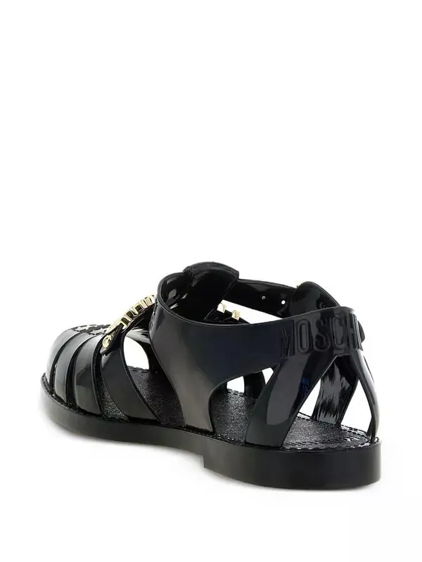 Moschino Plaque Sandals