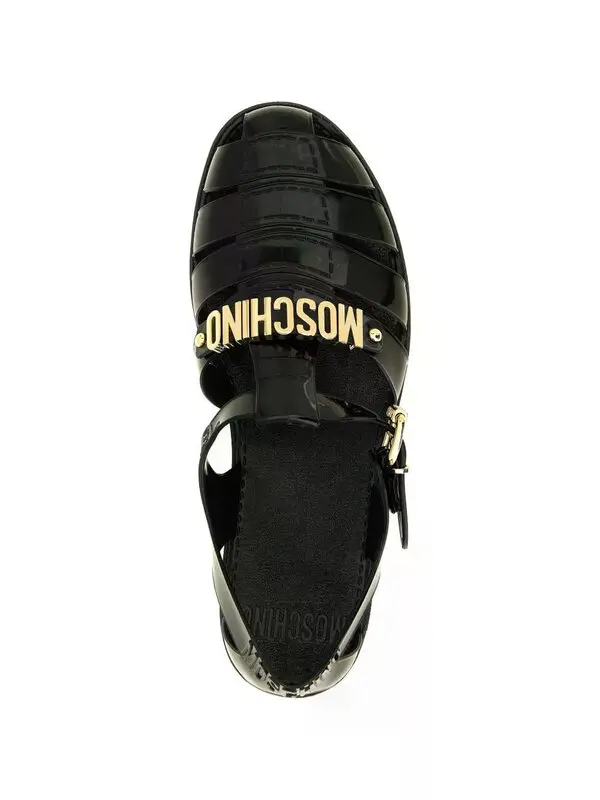 Moschino Plaque Sandals