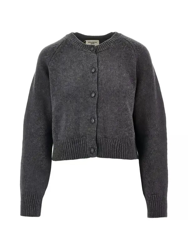 Max Mara Fine-knit Button-up Cardigan