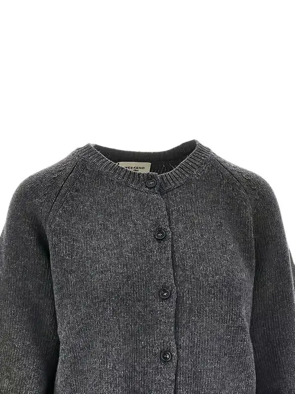 Max Mara Fine-knit Button-up Cardigan