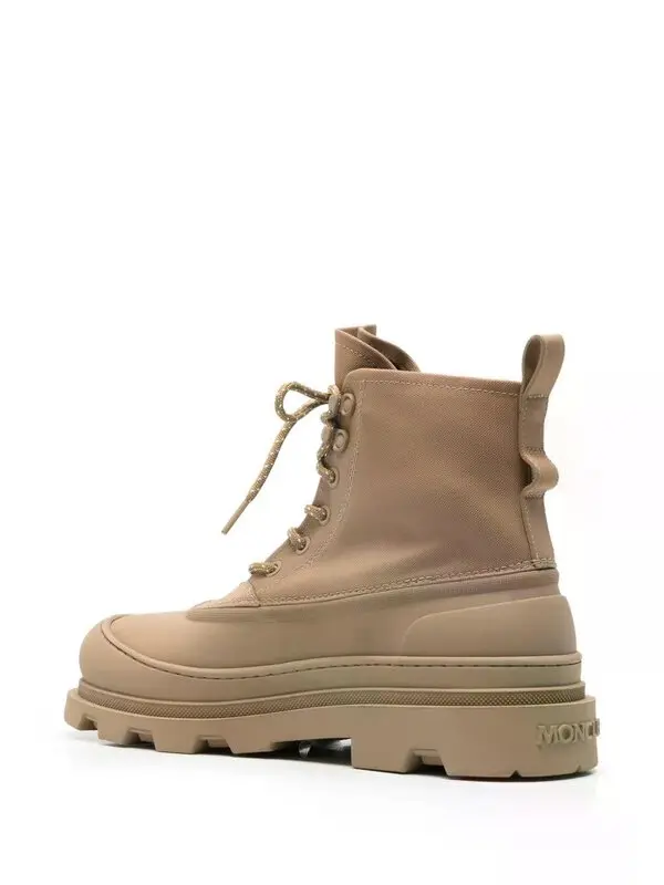 Moncler Vera Lace-up Ankle Boots - Neutrals