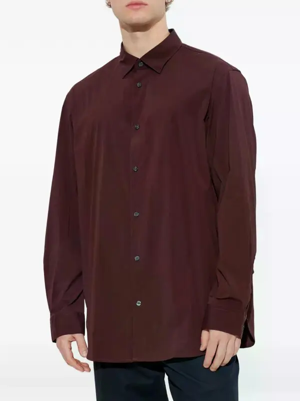 Emporio Armani Regular-fit Shirt In Stretch Fabric