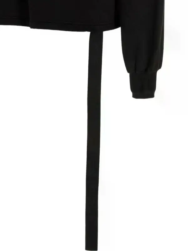 Rick Owens Asymmetrical-stitching Hoodie