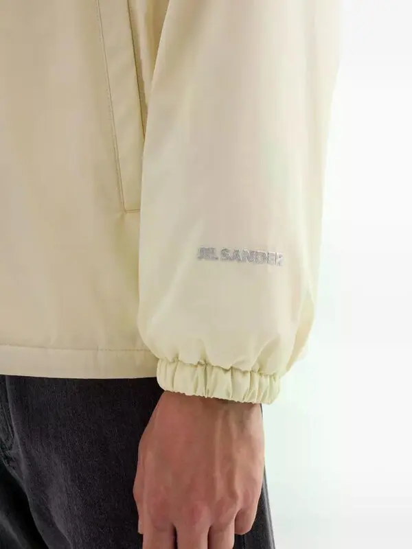 JIL SANDER Padded Relaxed-fit Recycled-polyester-taffeta Jacket With -logo Application On Sleeve