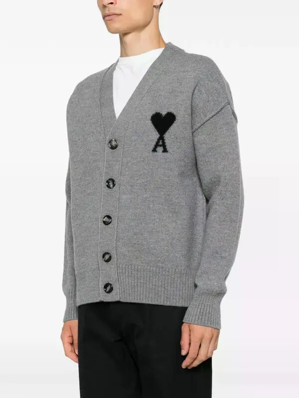 AMI Paris De Coeur Crew-neck Sweater