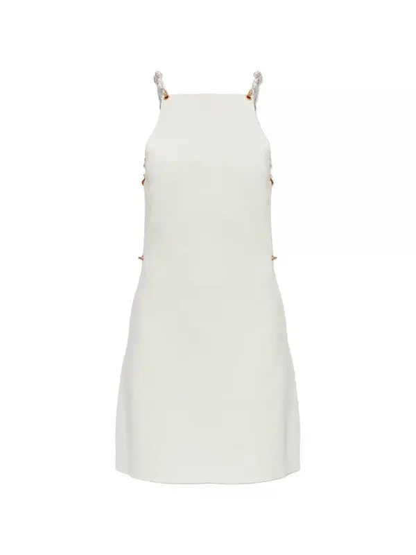 Cult Gaia Melba Knit Mini Dress - White