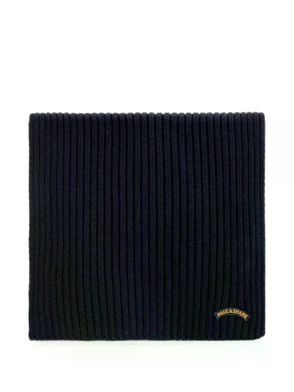 Paul & Shark Ribbed-knit Scarf