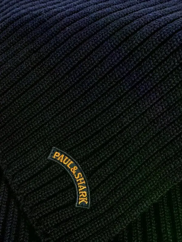 Paul & Shark Ribbed-knit Scarf