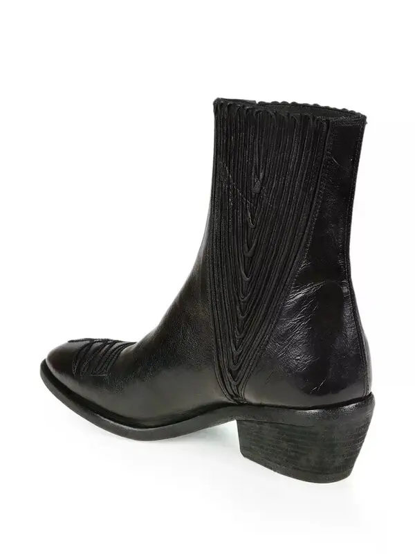 FAUZIAN JEUNESSE Embroidered Pointed-toe Cowboy Boots
