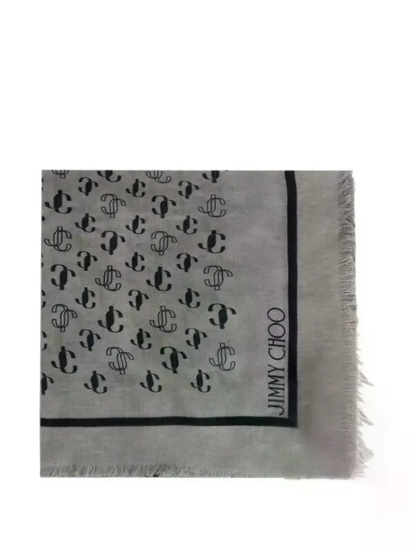 JIMMY CHOO Scarf With Monogram
