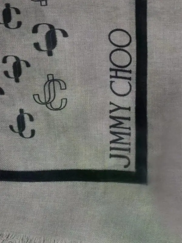 JIMMY CHOO Scarf With Monogram