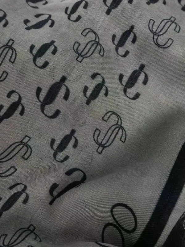 JIMMY CHOO Scarf With Monogram