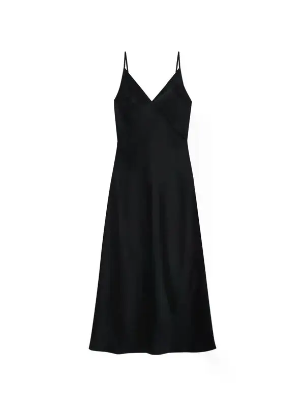 ANINE BING Blanca Midi Dress - Black
