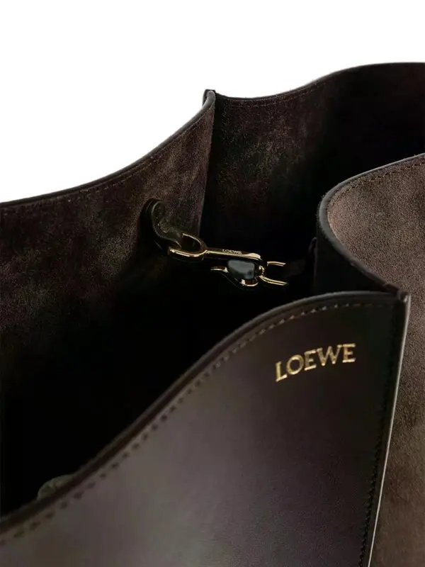 Loewe Medium Bilbao Bucket In Soft Calfskin And Suede