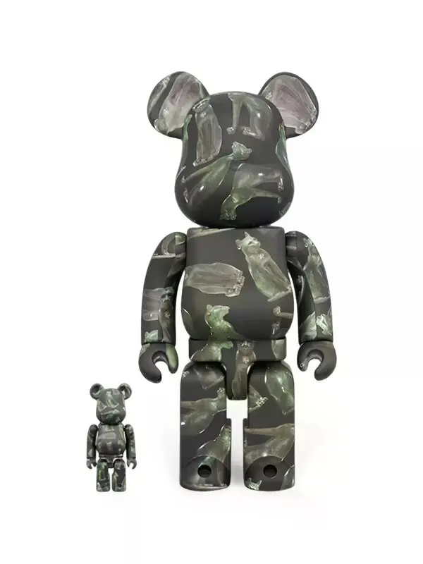 BE@RBRICK X The British Museum Gayer-anderson Cat Figurine Set - Black
