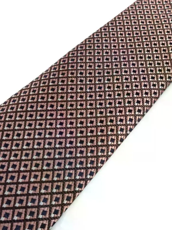 Brioni Geometric-pattern Silk Tie