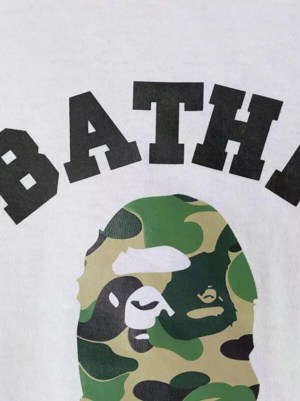 A BATHING APE Abc Camo College T-shirt